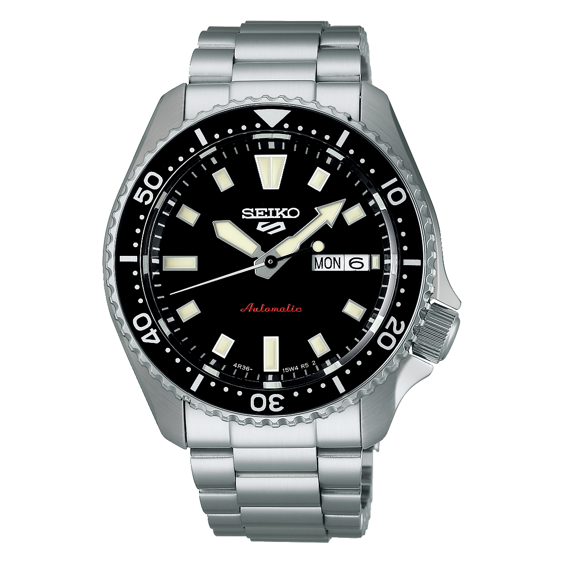Seiko 5 Sports SKX series Black on Bracelet – Trifecta